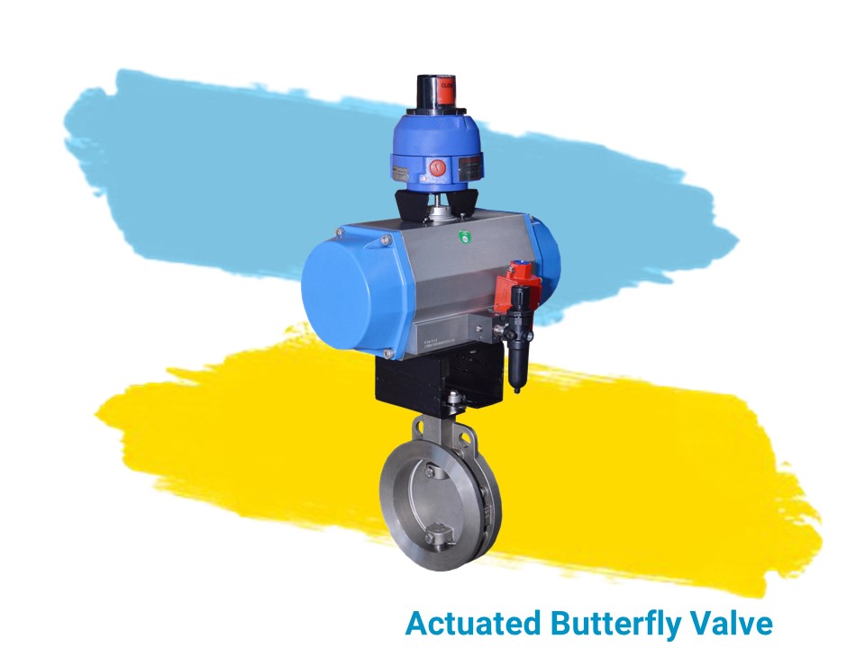 Butterfly Valve Animation